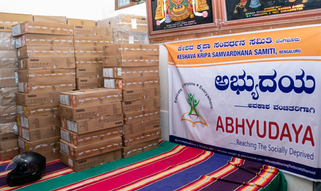 Desktop distribution to economically backward students 11-APR-2021 ...