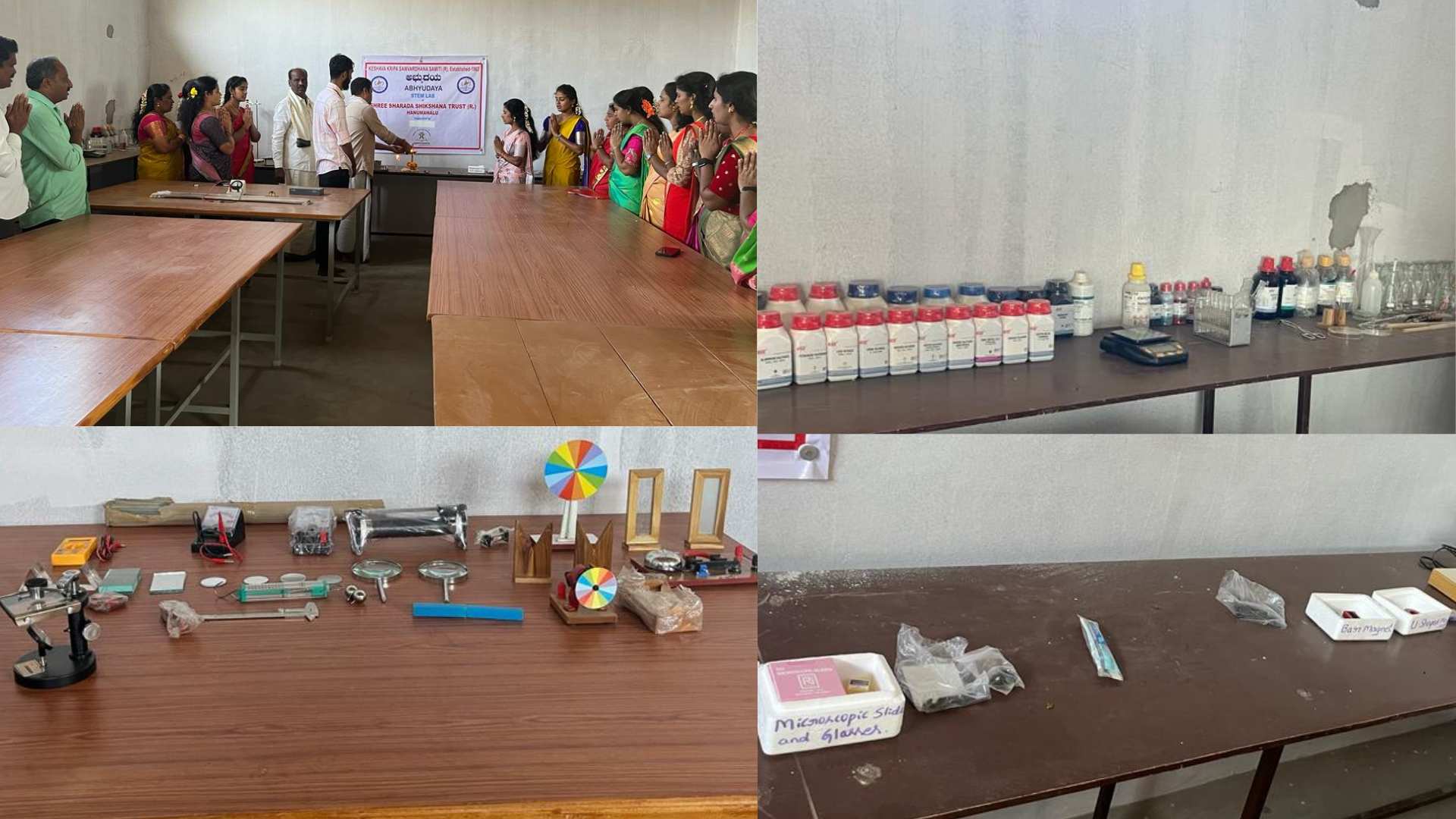 STEM Lab Setup at Shree Sharadha School Bannur on 12th Jan 2024 ...